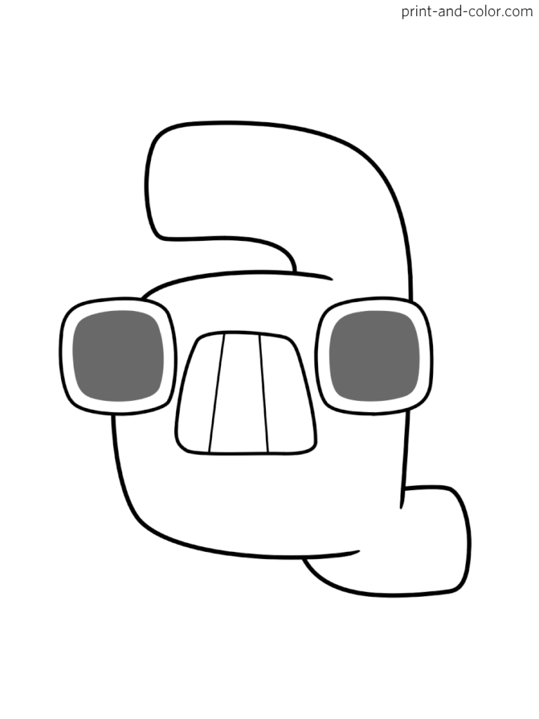 Alphabet Lore coloring pages | Print and Color.com