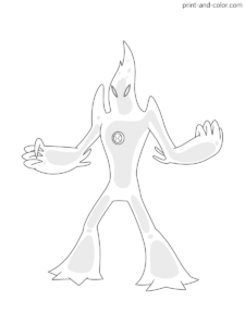 Ben 10 coloring pages | Print and Color.com