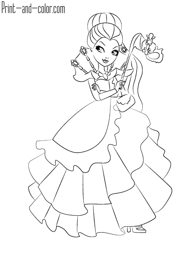 Ever After High coloring pages | Print and Color.com