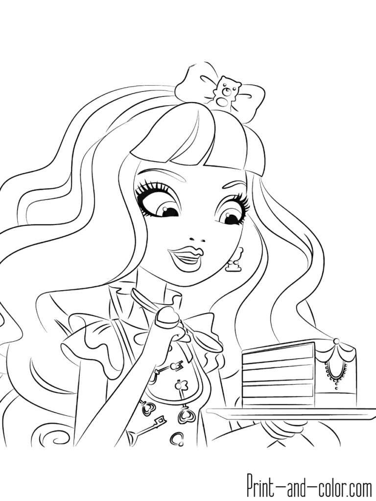Ever After High coloring pages | Print and Color.com