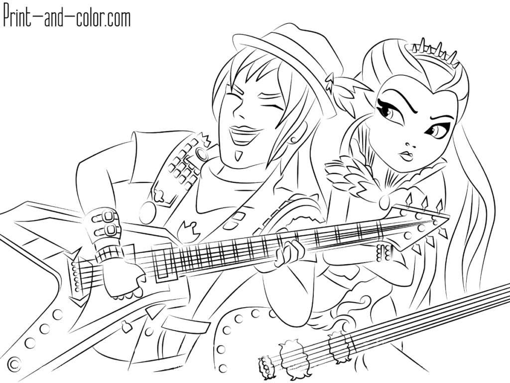 Ever After High coloring pages | Print and Color.com