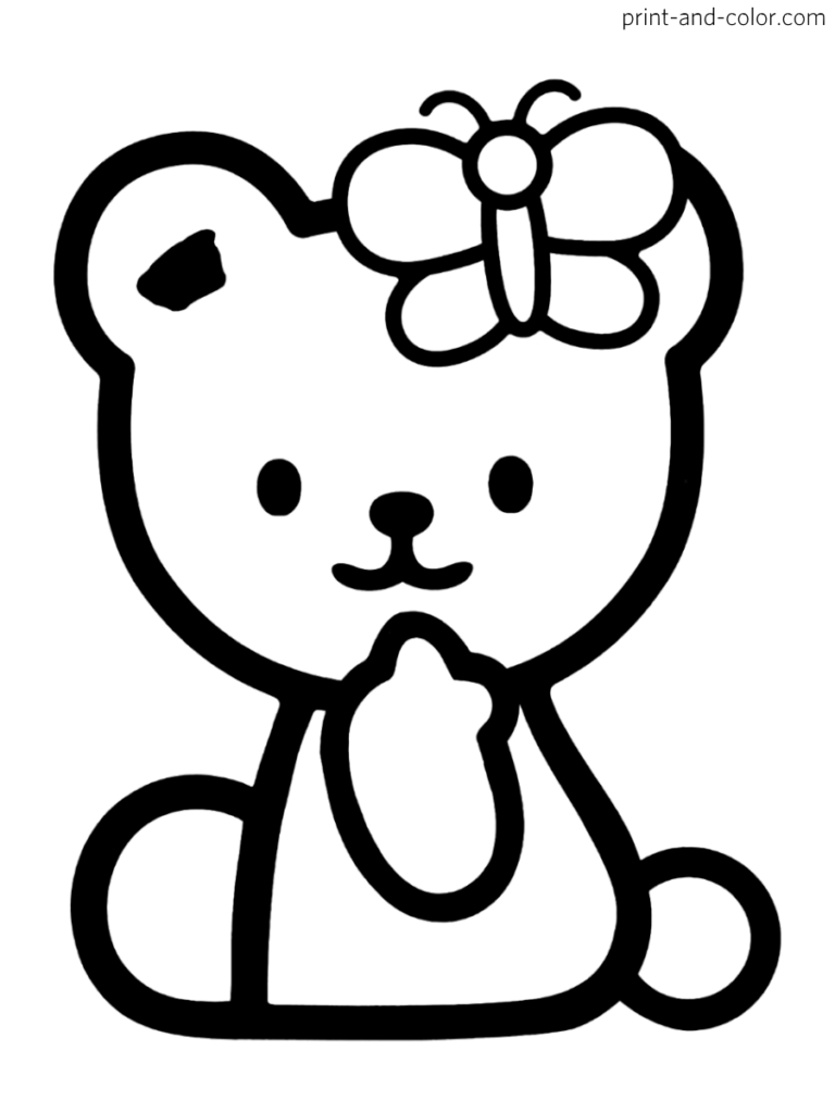 Hello Kitty coloring pages | Print and Color.com