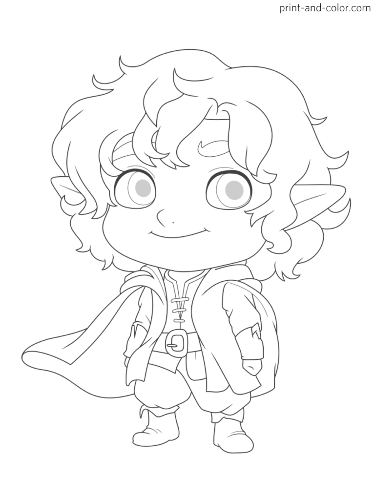 The Lord of the Rings coloring pages | Print and Color.com
