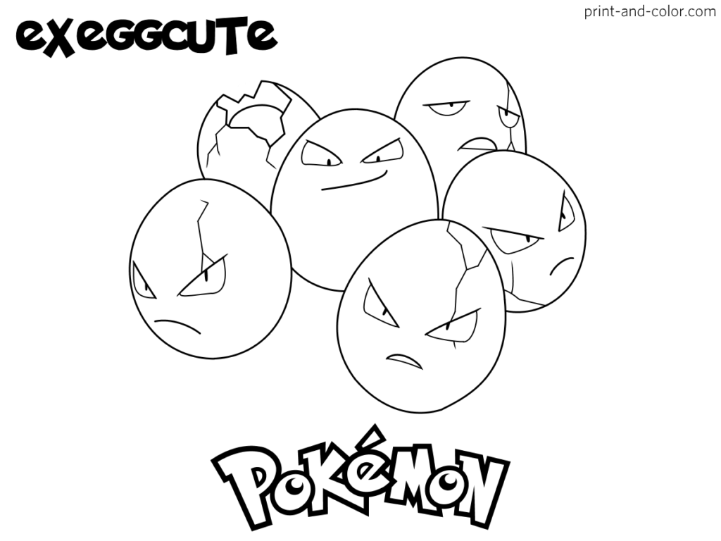 Pokemon coloring pages | Print and Color.com