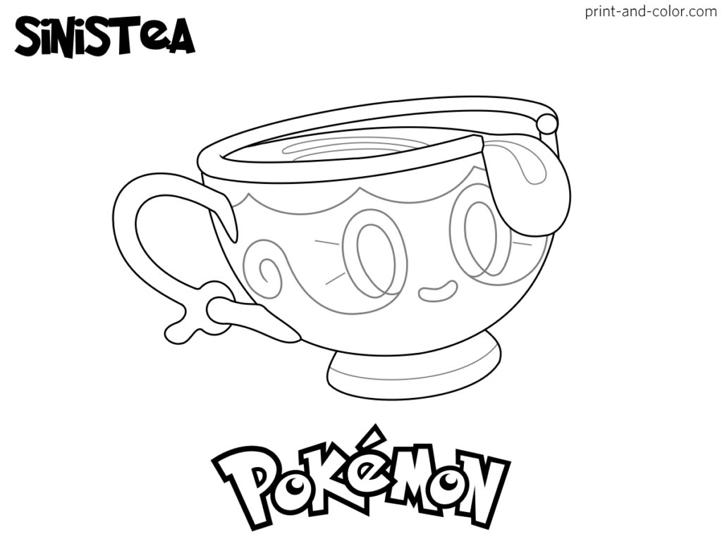 Pokemon sword and shield coloring pages | Print and Color.com