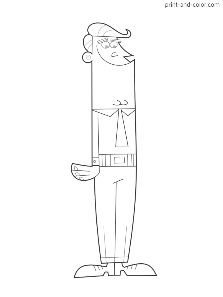 The Fairly OddParents coloring pages | Print and Color.com
